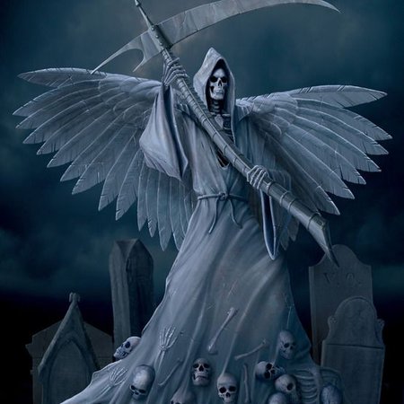 Szkice tatuażu „Śmierć z kosą” - VeAn Poland