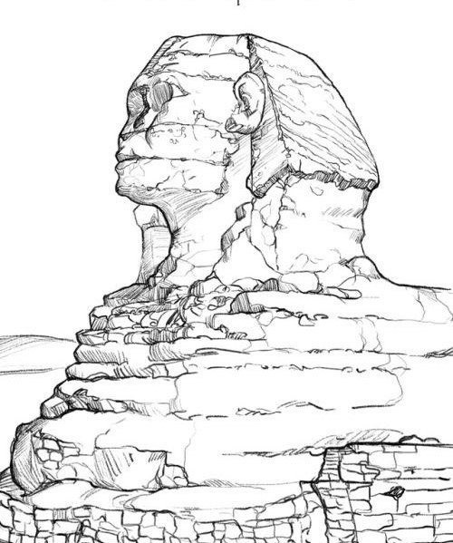 Tatuaż Sfinks - VeAn Poland