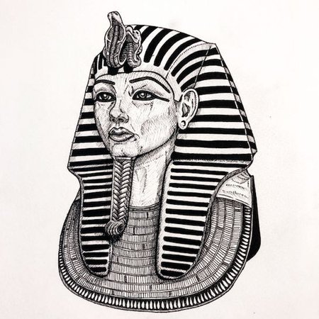 Szkice tatuażu faraon - VeAn Poland
