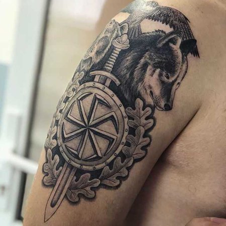 Tatuaż kolovrat - VeAn Poland